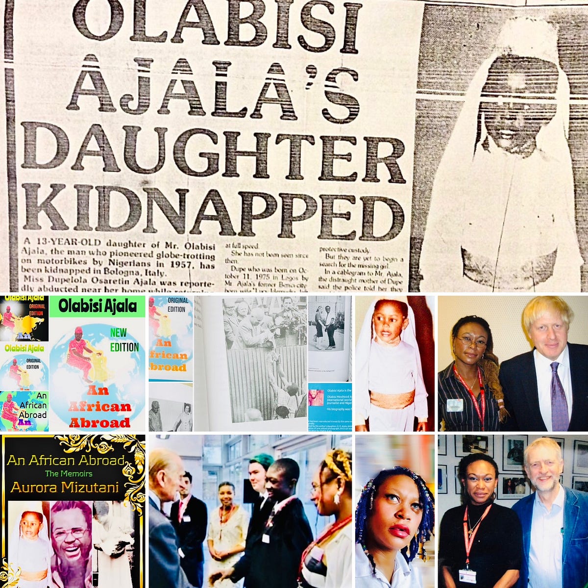 My Father Olabisi Ajala. Aurora Mizutani, born Dupelola Osaretin… | by ...