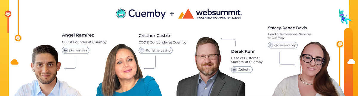 Web Summit Rio 2024: Discover with Cuemby | Medium