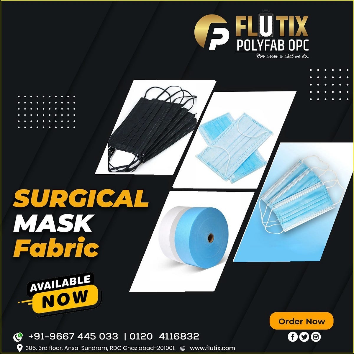 Best Non Woven Fabric Company - Flutix Polyfab - Medium