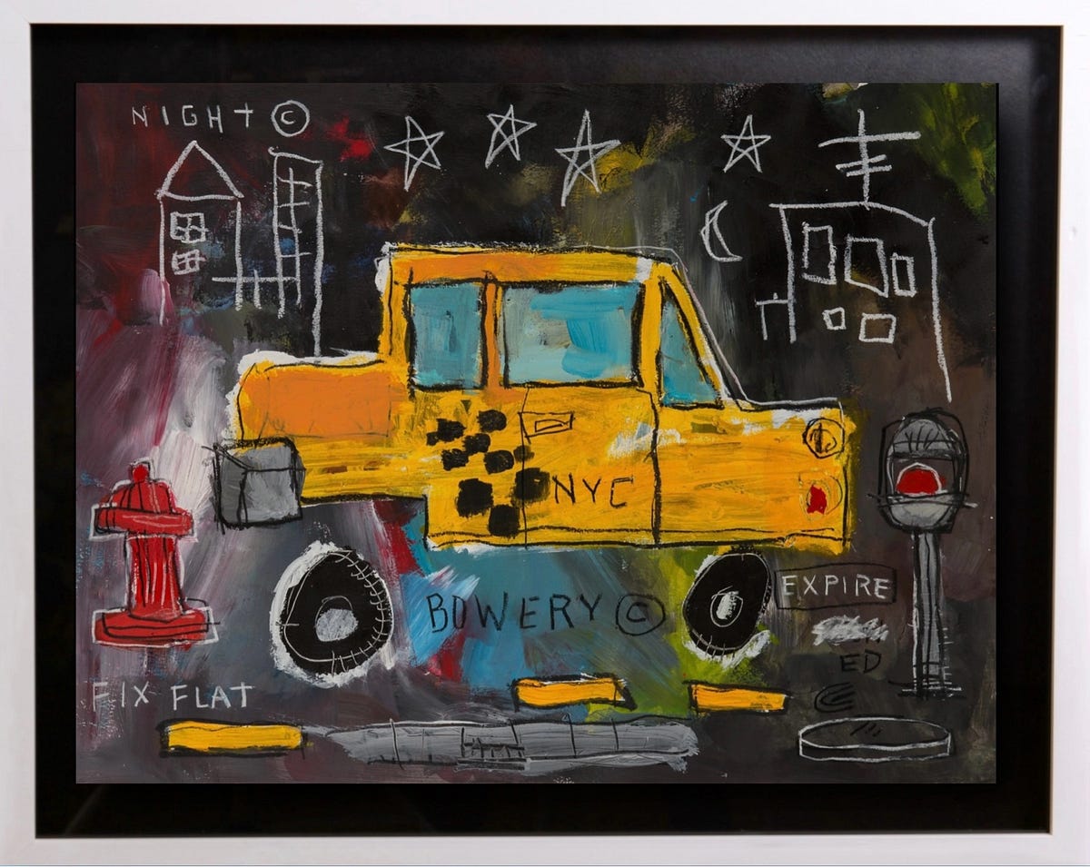 🚕 No Taxi for a King: Basquiat, New York City, and the Power of the 95 ...