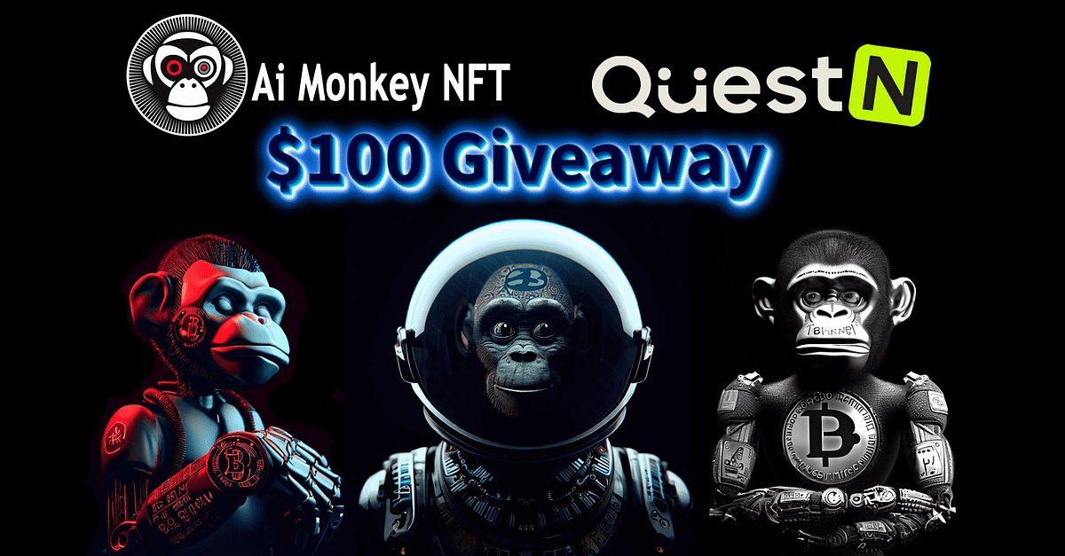 🐒Ai Monkey NFT — Monkeyverse — 🎁QuestN EVENT - Ai Monkey NFT - Medium