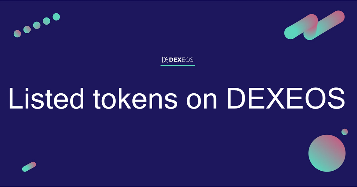 14 tokens traded on DEXEOS. Hello, this is DEXEOS! | by DEXEOS | Medium