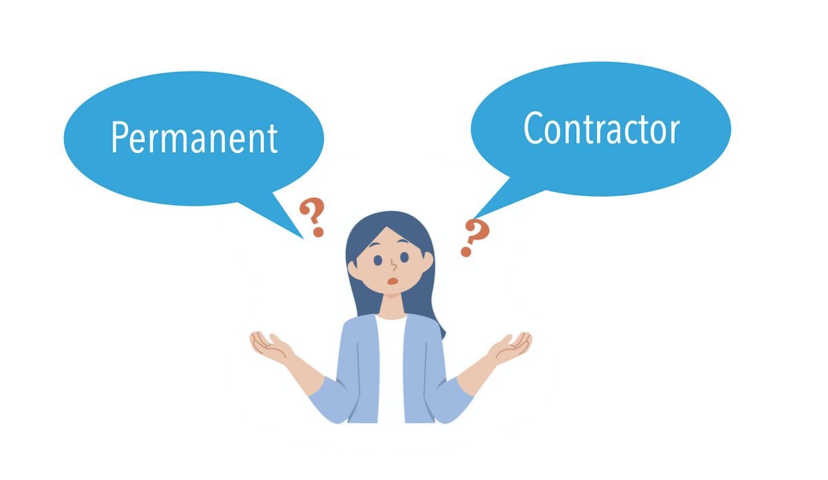 Software Engineer: Permanent or Contractor? | by Zhimin Zhan | Medium