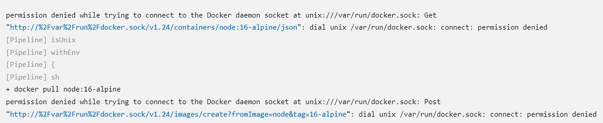 Docker Got Permission Denied While Trying To Connect To The Docker Daemon Socket At Unixvar 7443