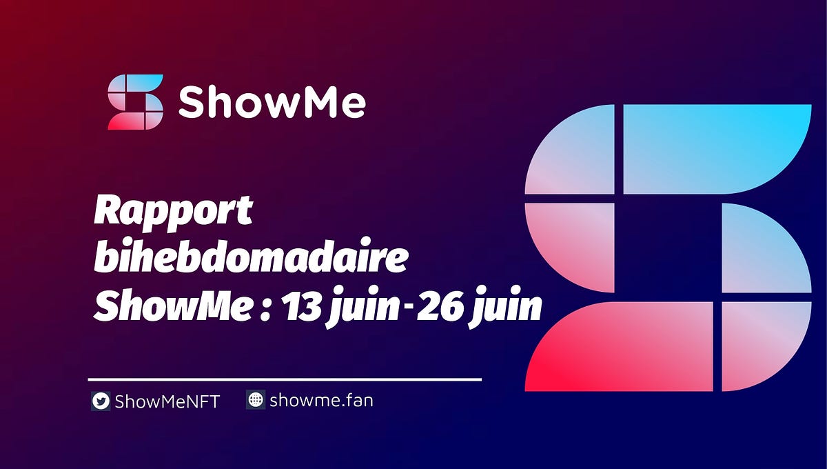 Rapport bihebdomadaire ShowMe : 13 juin — 26 juin | by UYO-OBONG ETOK ...
