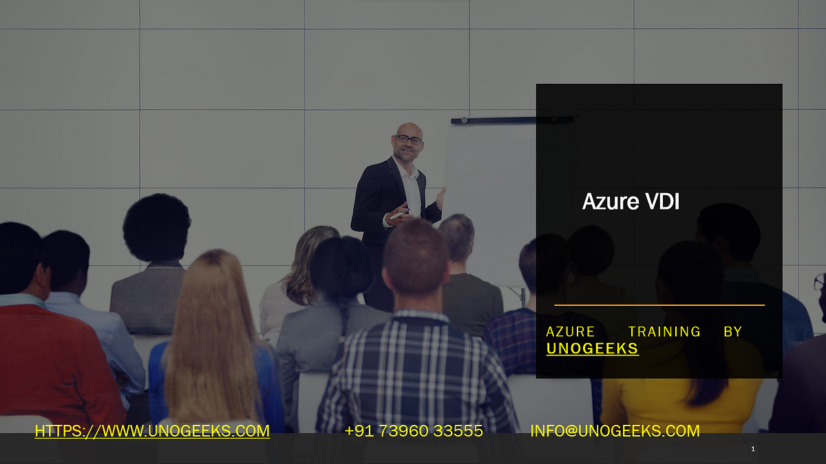Azure VDI. Azure Virtual Desktop Infrastructure… | by Techtutorsti | Medium