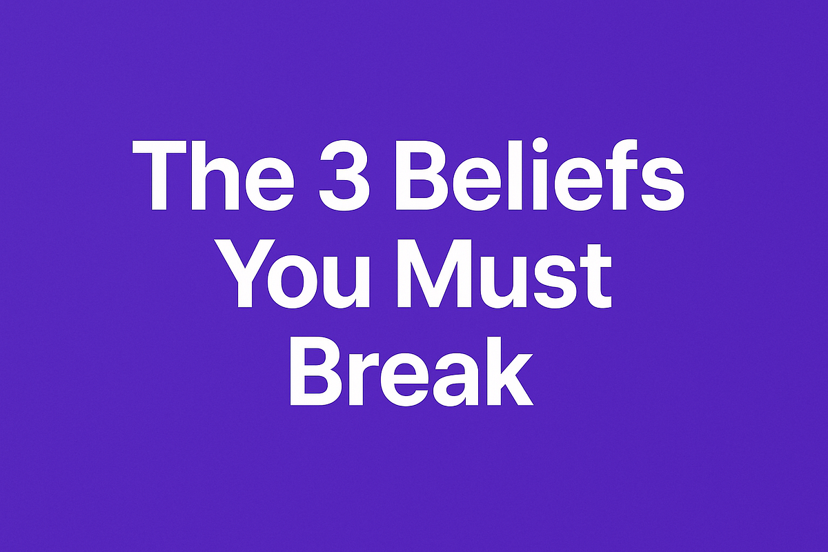 The 3 Beliefs Killing Your Sales (And How I Fixed Them For A Desperate Founder) | by Steve ...