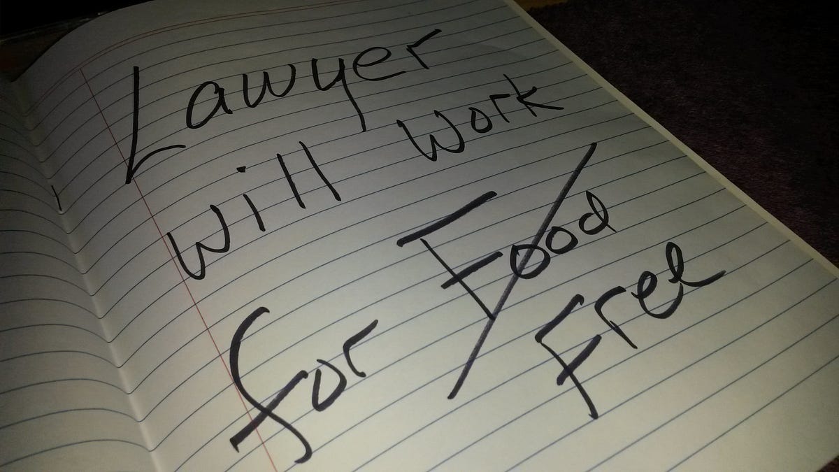 How to get a good lawyer for FREE | by Dave Ives | Medium