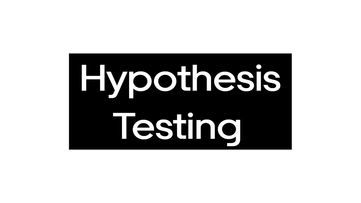 Hypothesis Testing. From A/B testing to scientific research… | by Sefa ...