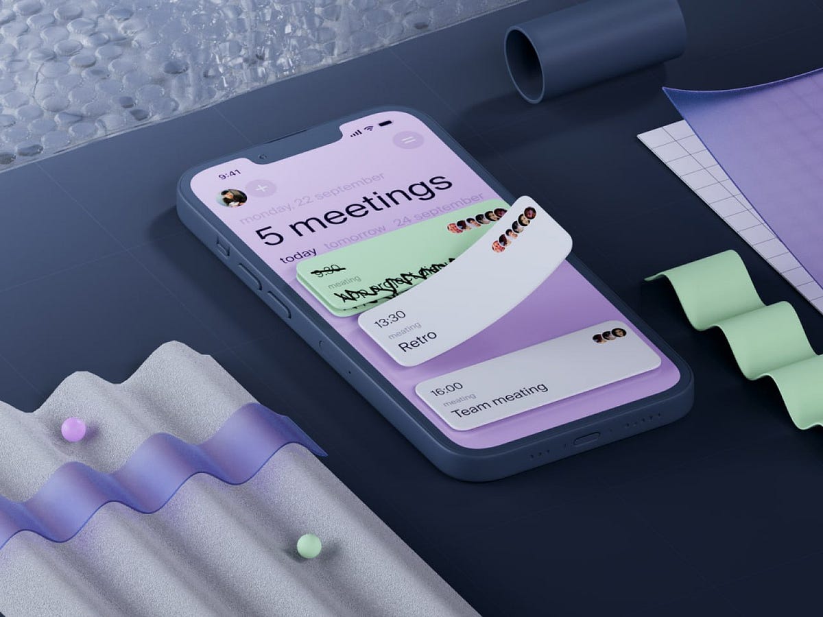 Clear and Tech-savvy Mobile UI/UX Design Examples | TMDesign