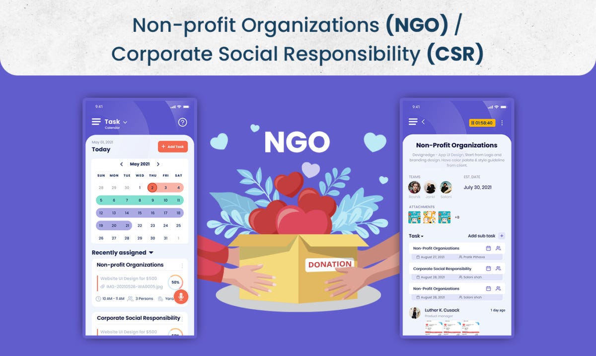 NGO/CSR. The NGO is a non-profit group working… | by Yaraa: Digital ...