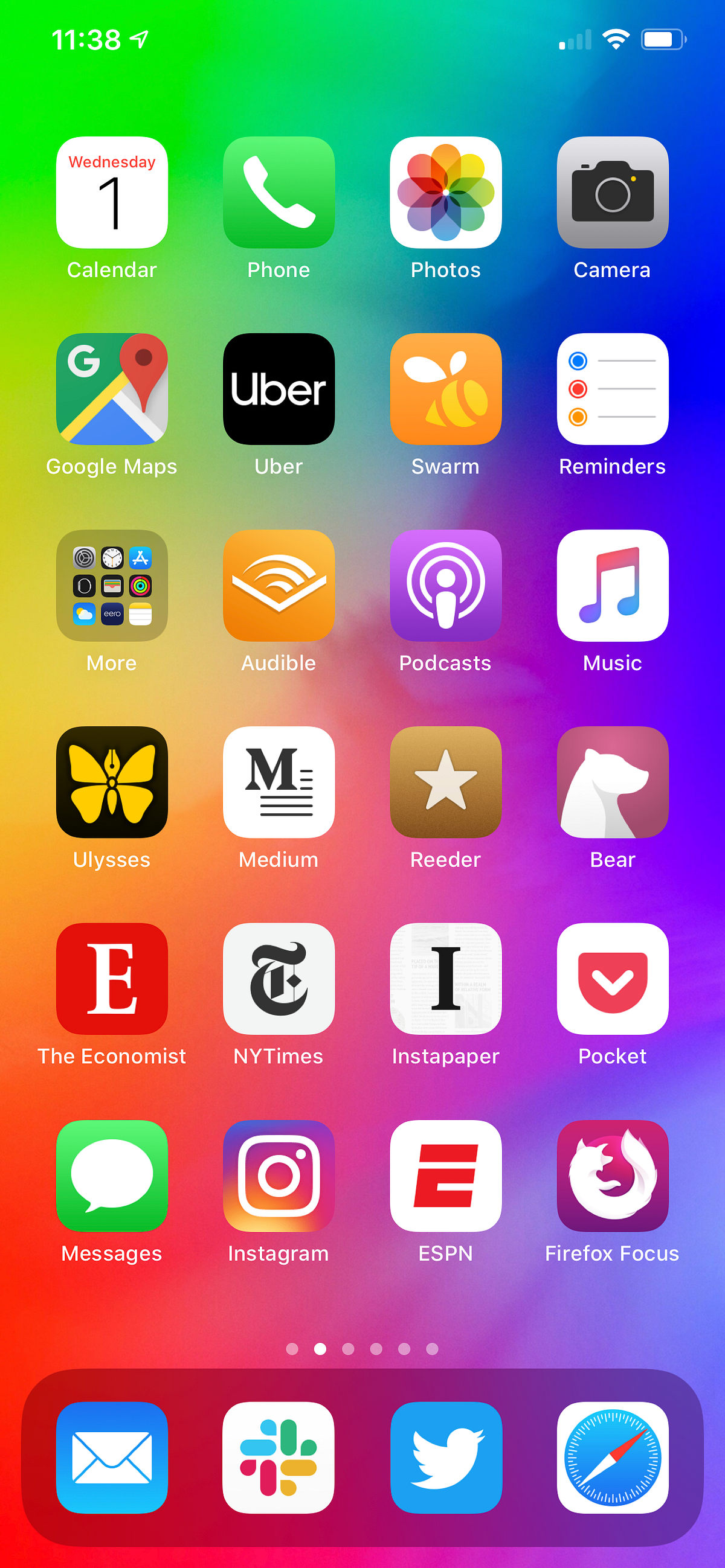 Looking Back On My 2019 Homescreen | by M.G. Siegler | 500ish