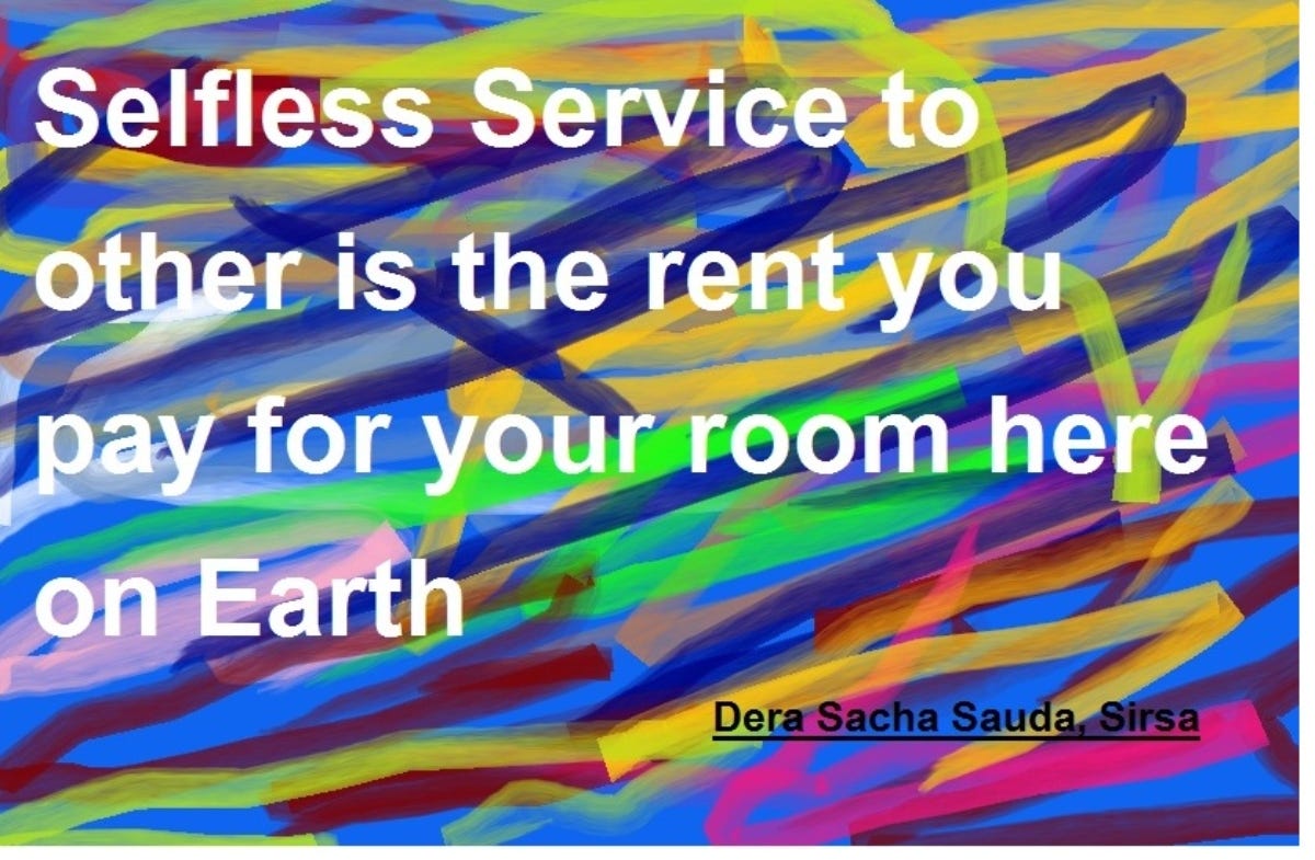 Make Yourself Pious with Selfless Services | by Ashish Dut | Medium