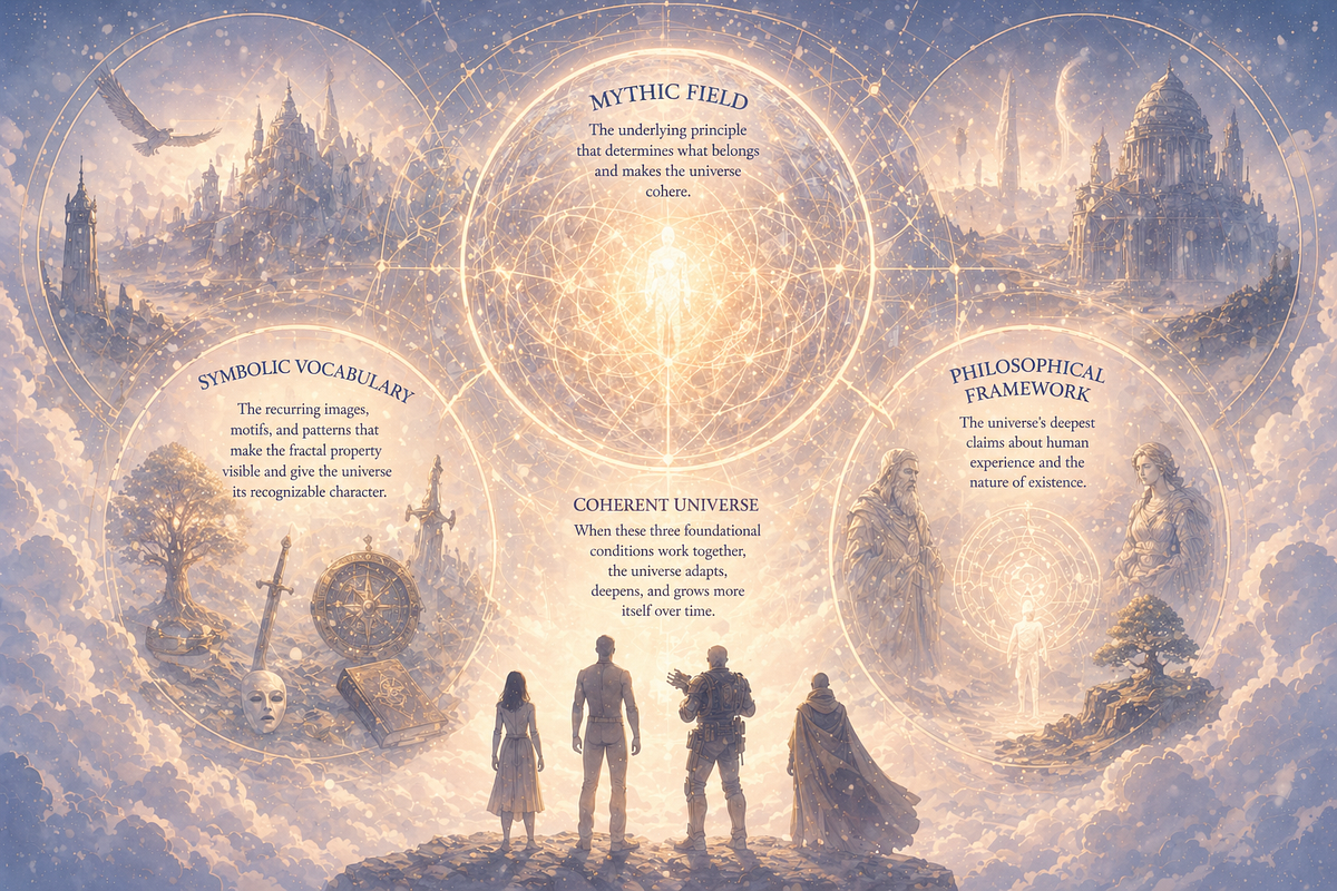 Mythic Fields, Lore, Canon & Generative Universe Architecture | by ...