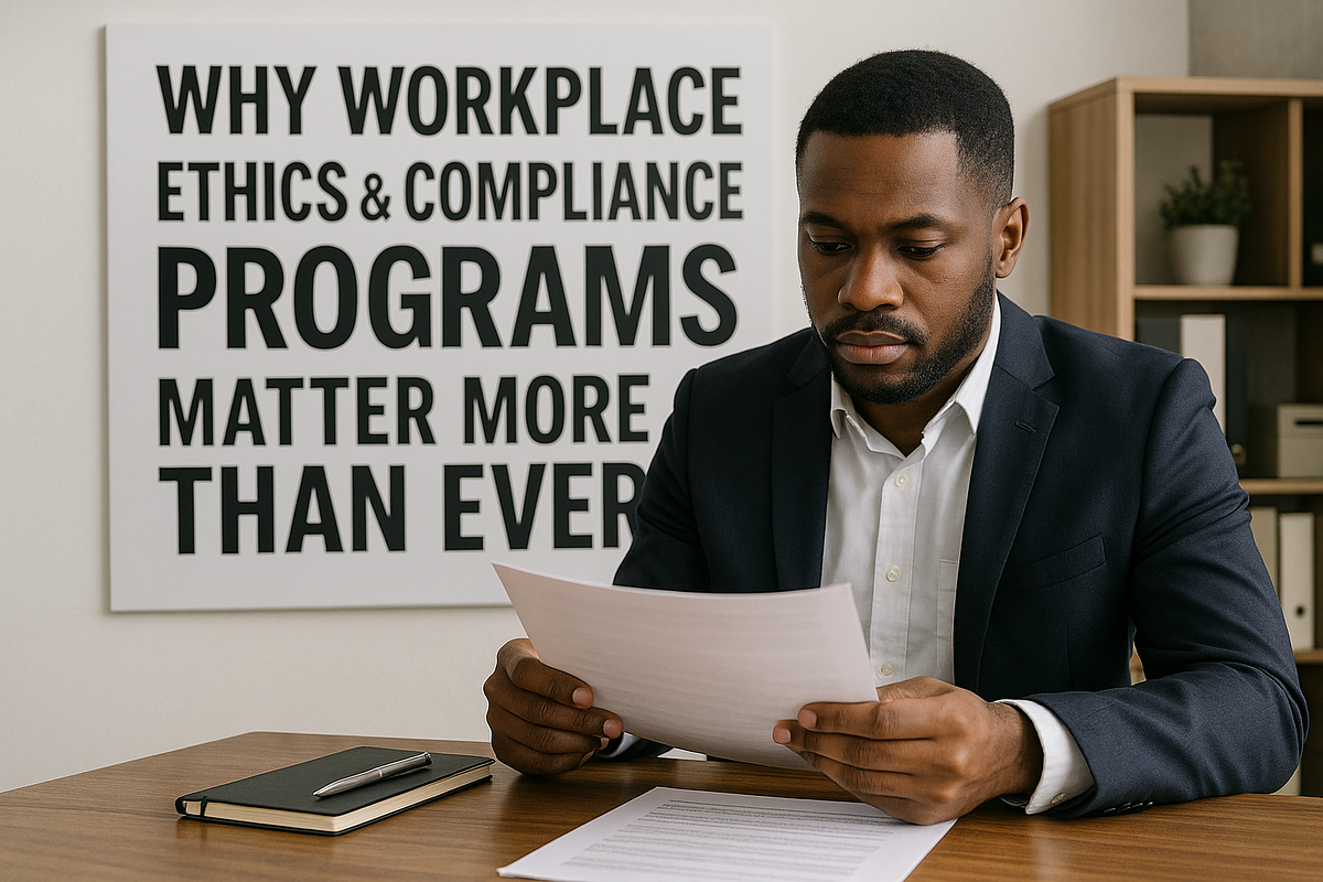 Why Workplace Ethics & Compliance Programs Matter More Than Ever | by ...