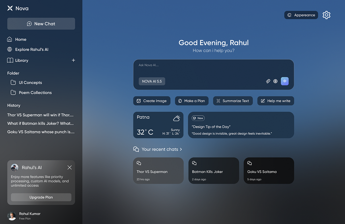 Designing for the Future — My Journey with DeepSeek AI and Nova | by ...