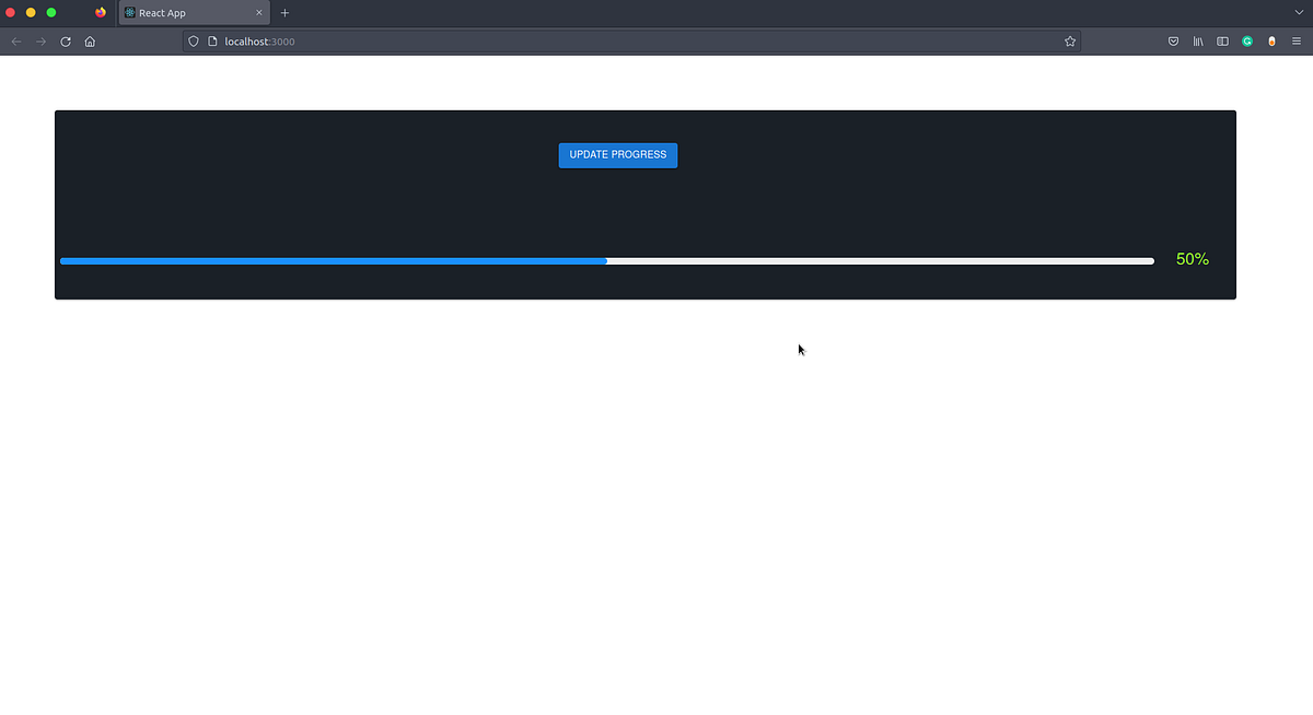 Real Time Progress bar with Signal R + React. | by 3vilbird | Medium