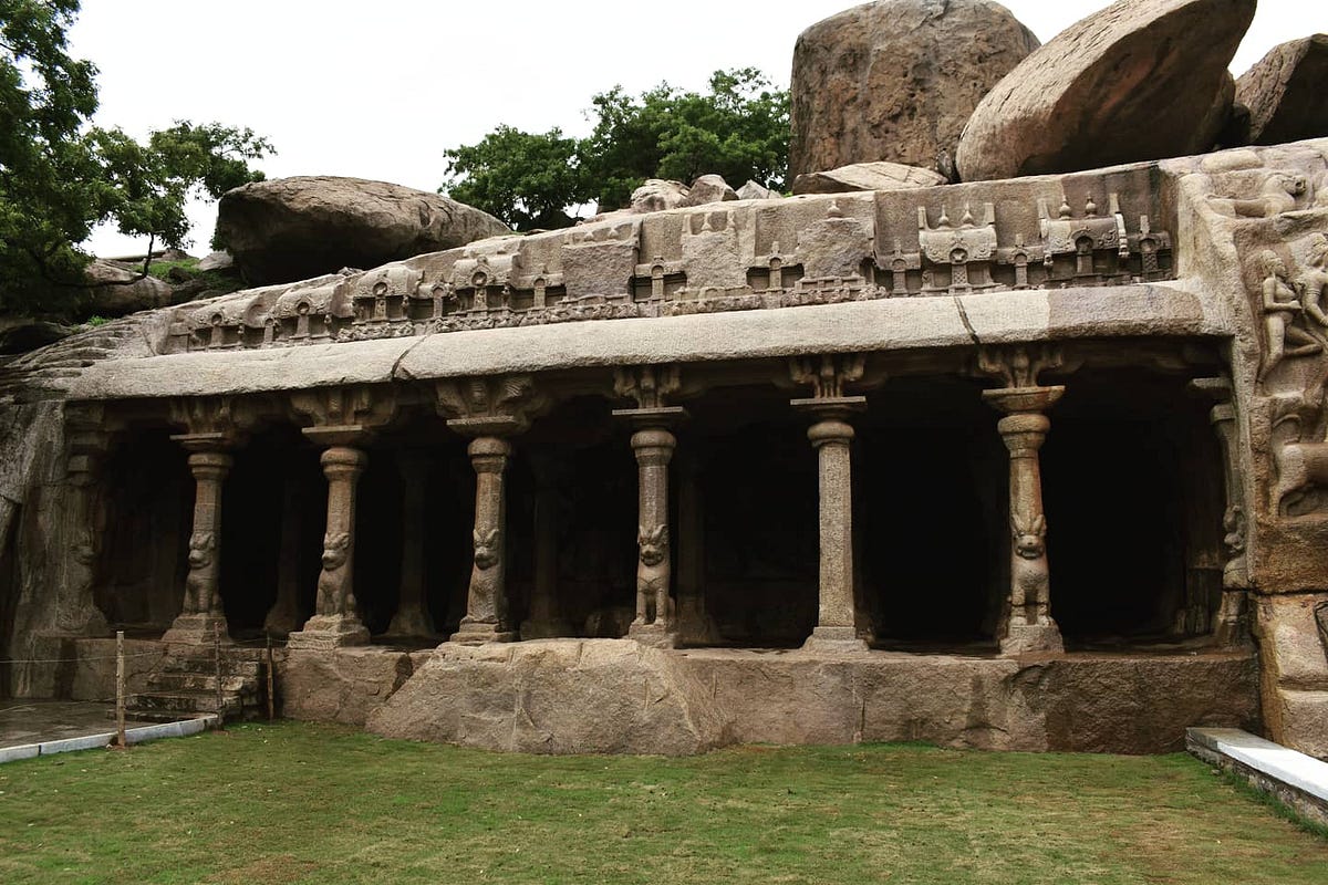 Krishna Mandapam, Mahabalipuram, Tamilnadu Mahabalipuram is home to ...