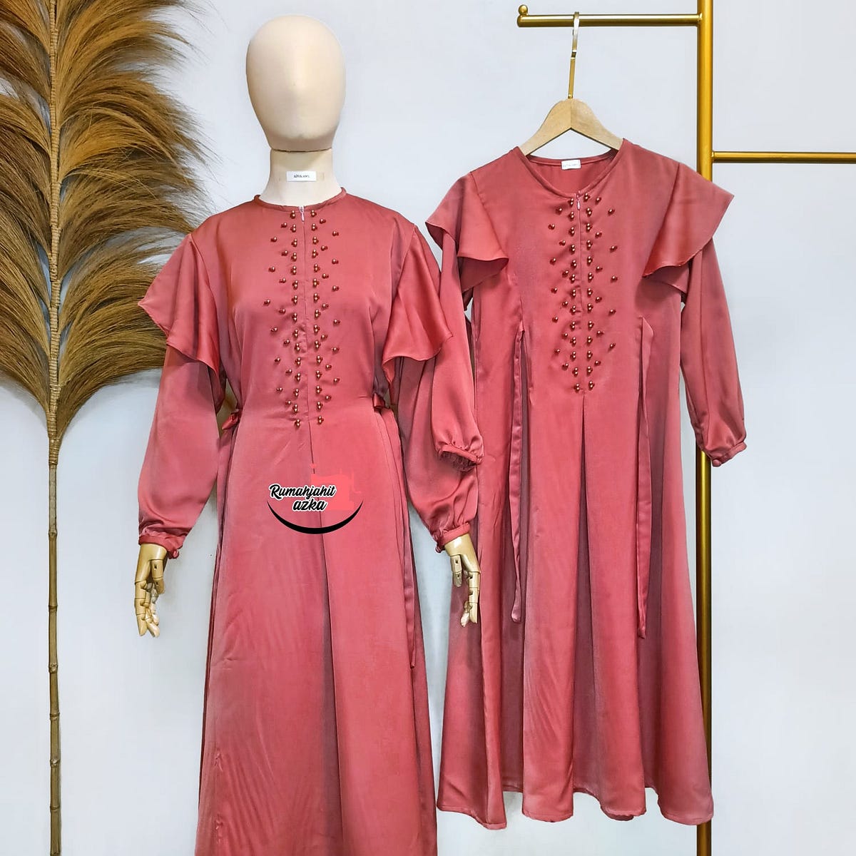 Gamis Dress Payet by Rumah Jahit Azka - Rumah Jahit Azka - Medium