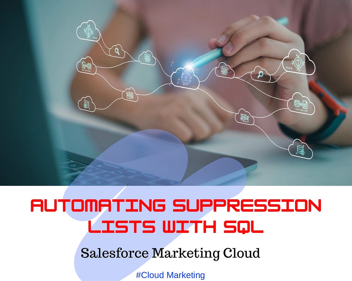 Creating a Query with an Auto-Suppression List as a Target Data Extension in Salesforce ...