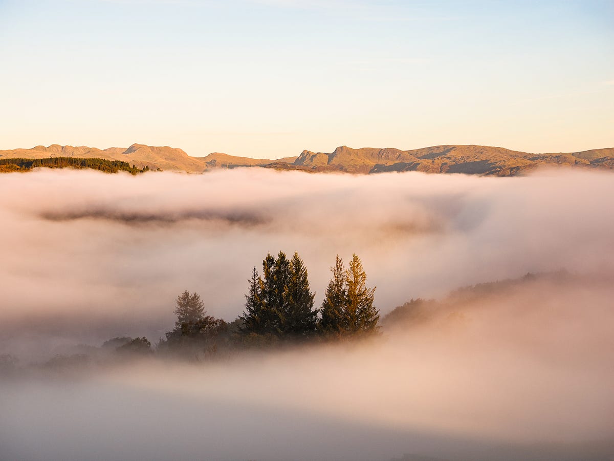 Standing Above A Sea Of Clouds. My obsession with cloud inversions | by ...