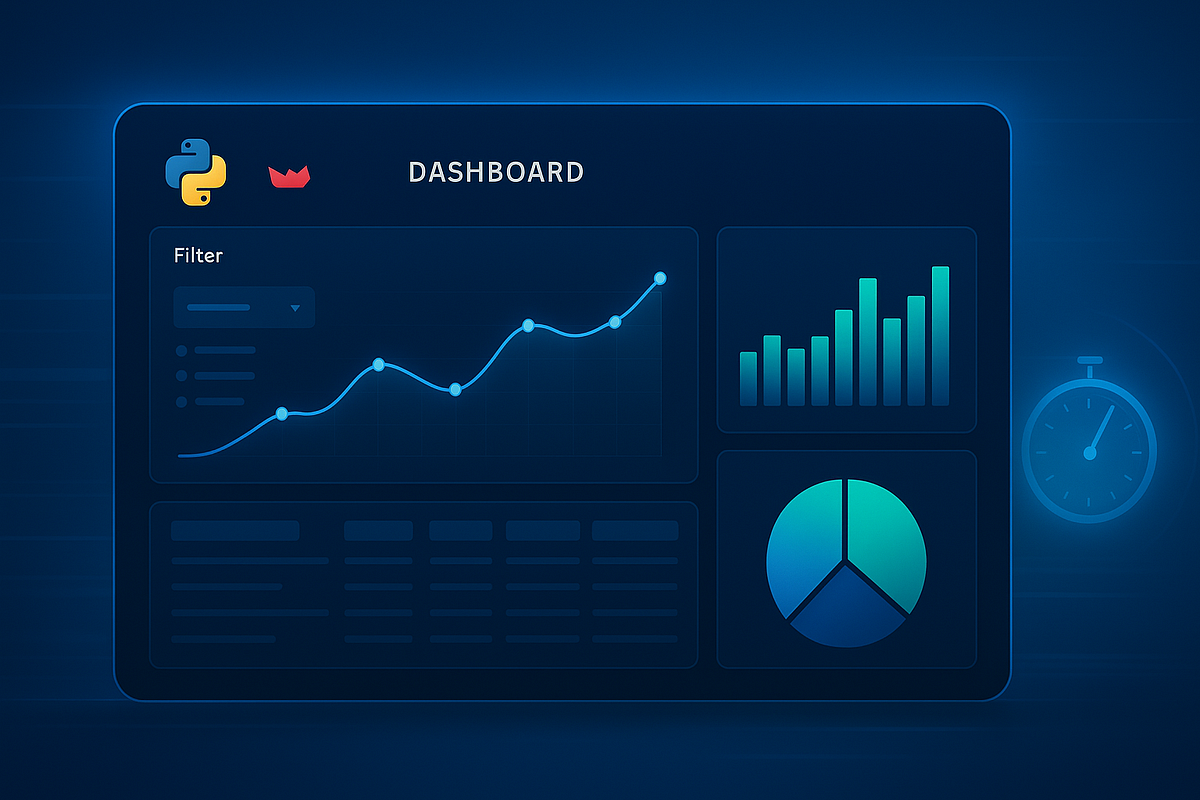 The Dashboard I Built in 20 Minutes with Python & Streamlit | by ...