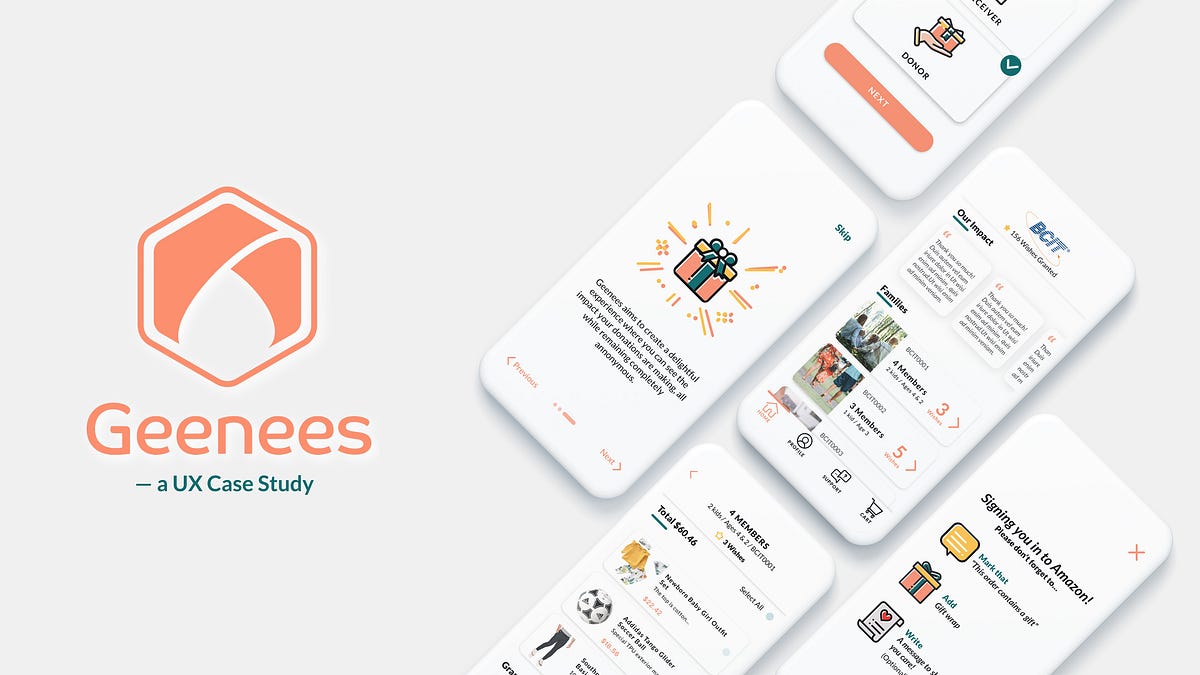 Geenees — a UX case study | by Mark J. Bishop | Medium