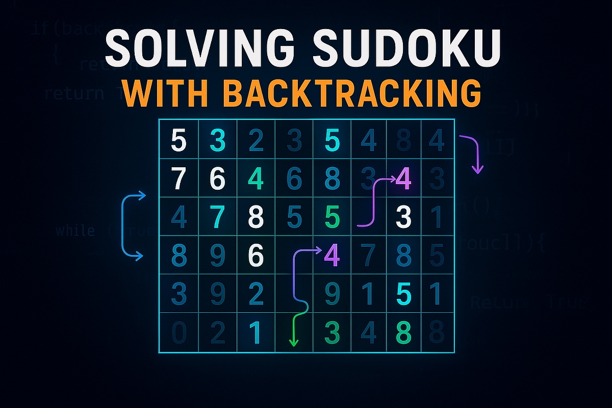 Sudoku- Backtracking algorithm and visualization | Analytics Vidhya