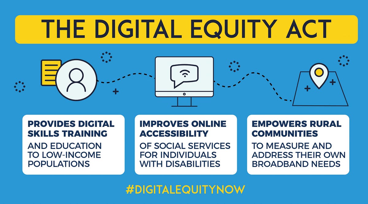 Digital Equity and Inclusion. As technology advances, so does the… | by ...