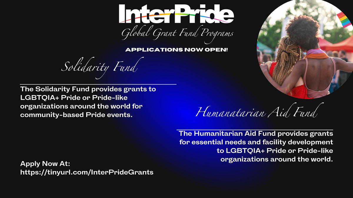 InterPride Global Grant Fund Programs Relaunch! | by InterPride ...
