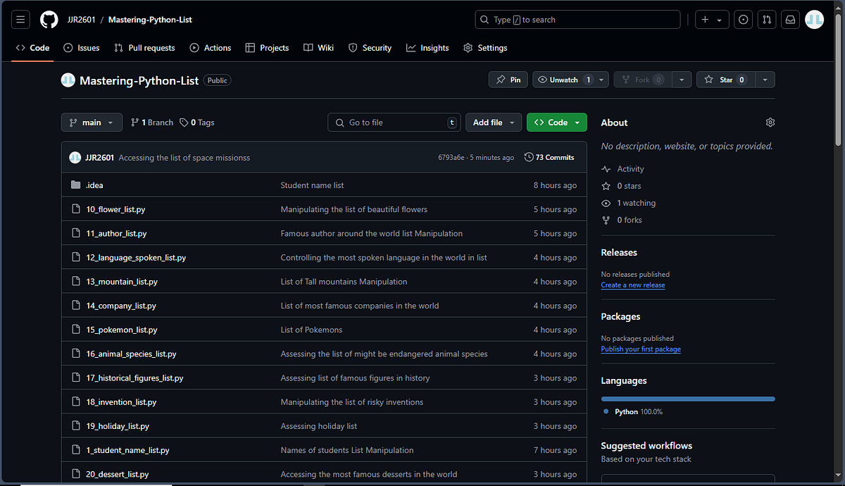 Mastering Python List. Python lists are a fundamental… | by Anxespero | Medium