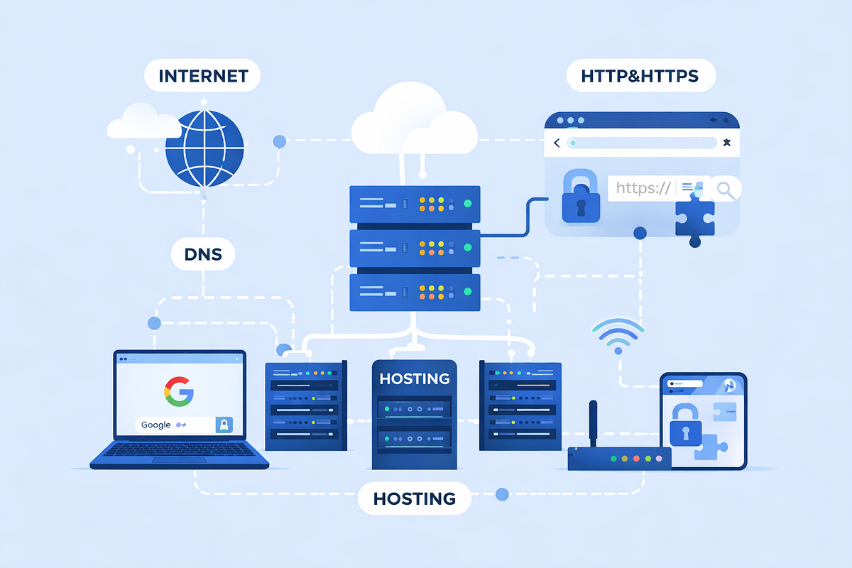 Di Balik Layar Internet: Cara Kerja Website dari DNS hingga Browser ...