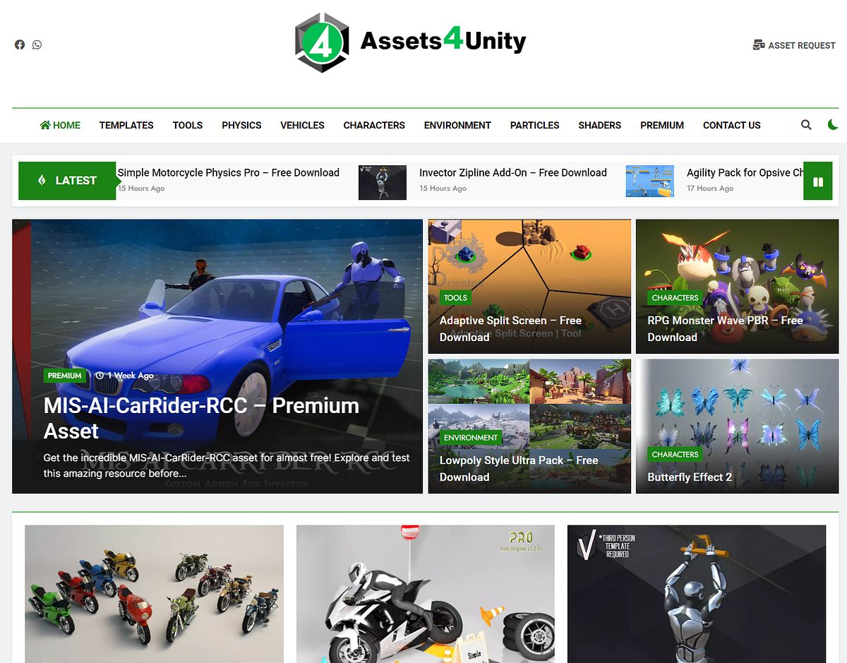 Top Free Unity Asset Website | Top Unity Free Asset Site | by Assets4Unity | Medium