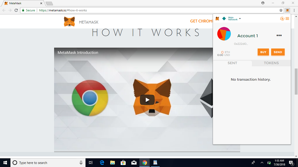 How to set up a MetaMask Extension account on a Mac? | by Dany Morison ...
