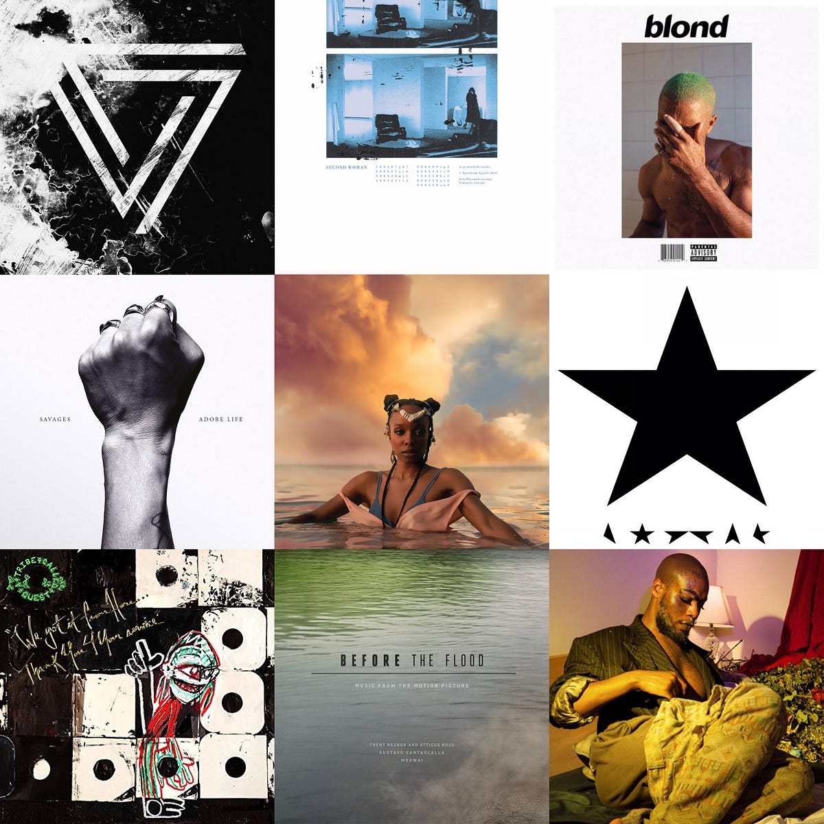 My 2016 Albums of the Year. This is not some big revelation, but… | by ...