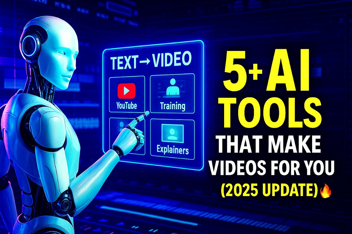 5+ Best AI Video Generators (August 2025) | by Sajid Biswas | Aug, 2025 ...