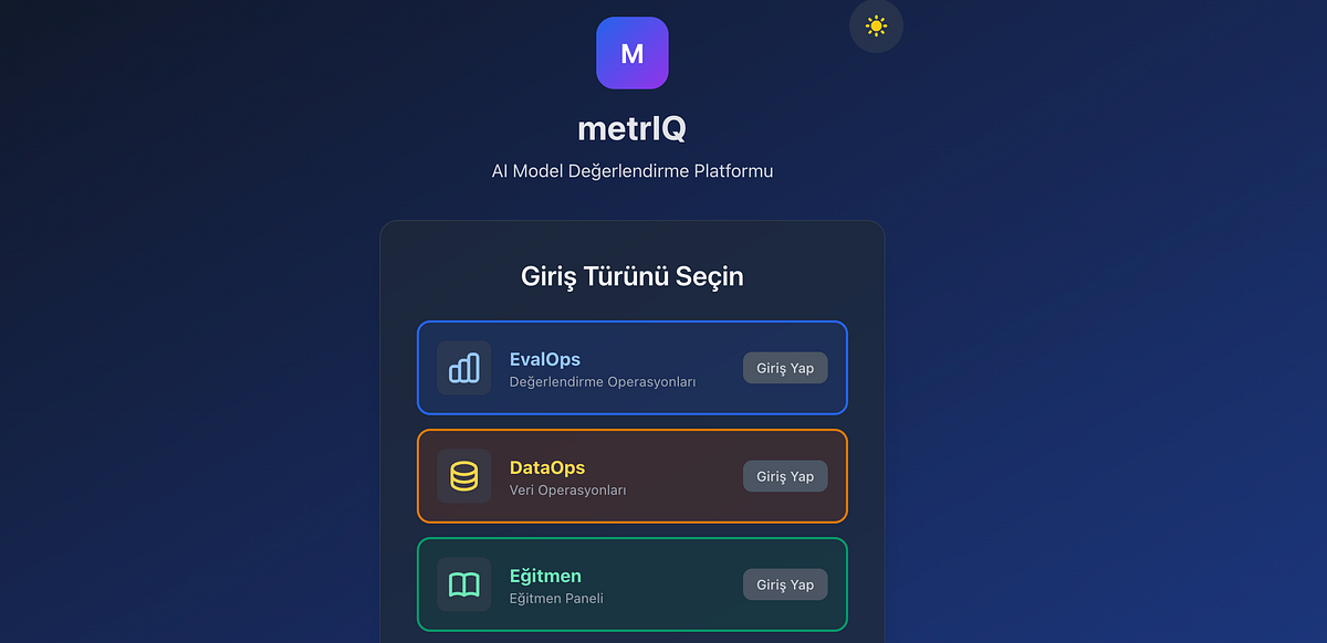 LLM’leri Nasıl Değerlendirmeliyiz? AI Data Force’un MetrIQ Yaklaşımı ...