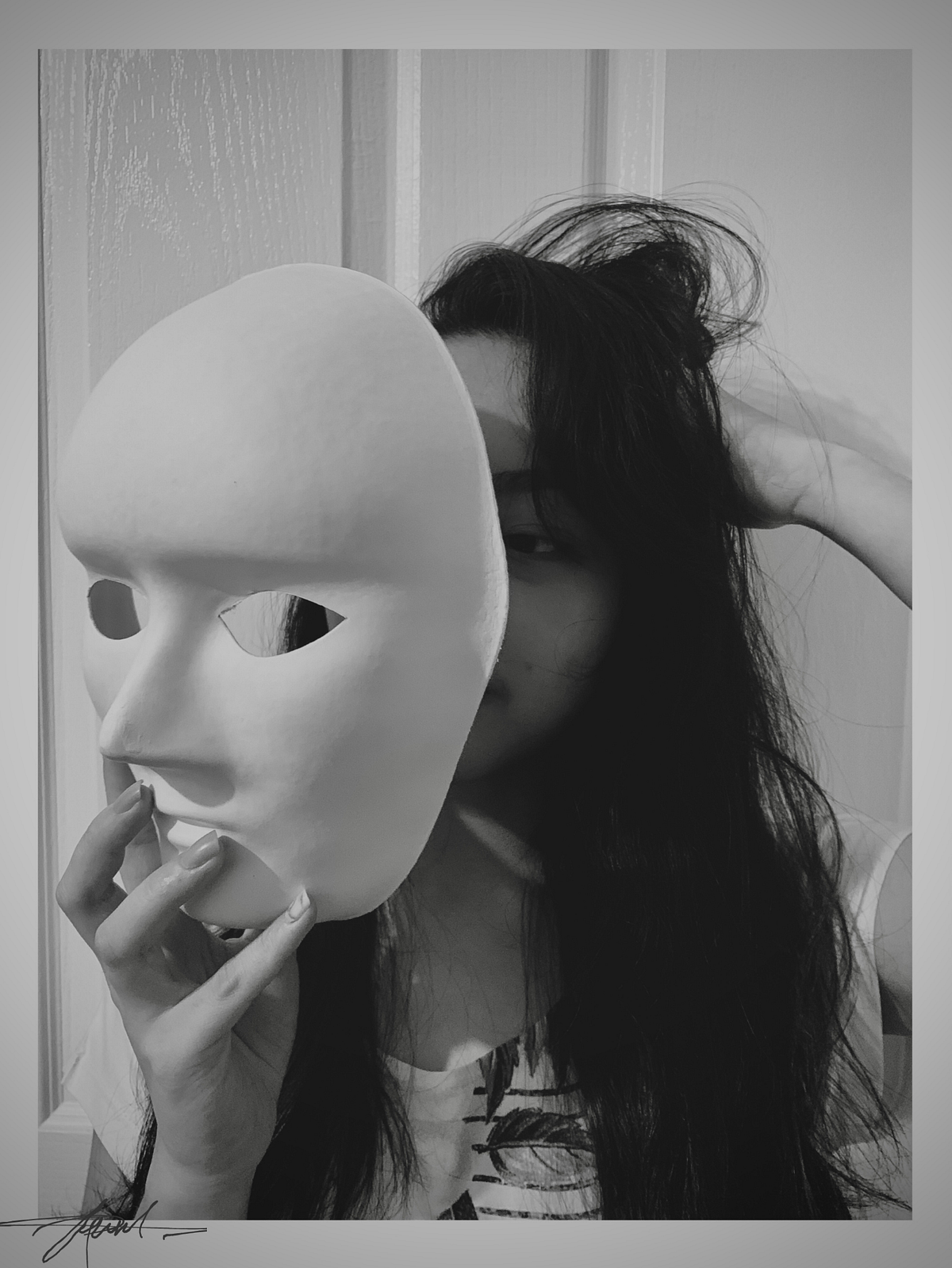 A Lady in Disguise. Mask or Face? | by Aeril Trinidad | a Few Words ...