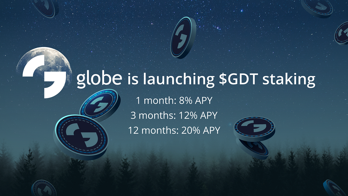 How to Stake $GDT and earn up to 20% APY | by Globe Derivative Exchange ...