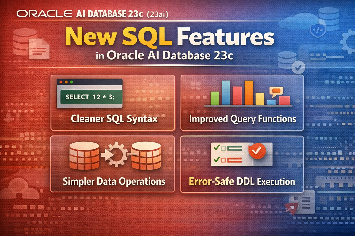 New SQL Features in Oracle AI Database 23c Ai | by Prasadbelote | Feb ...