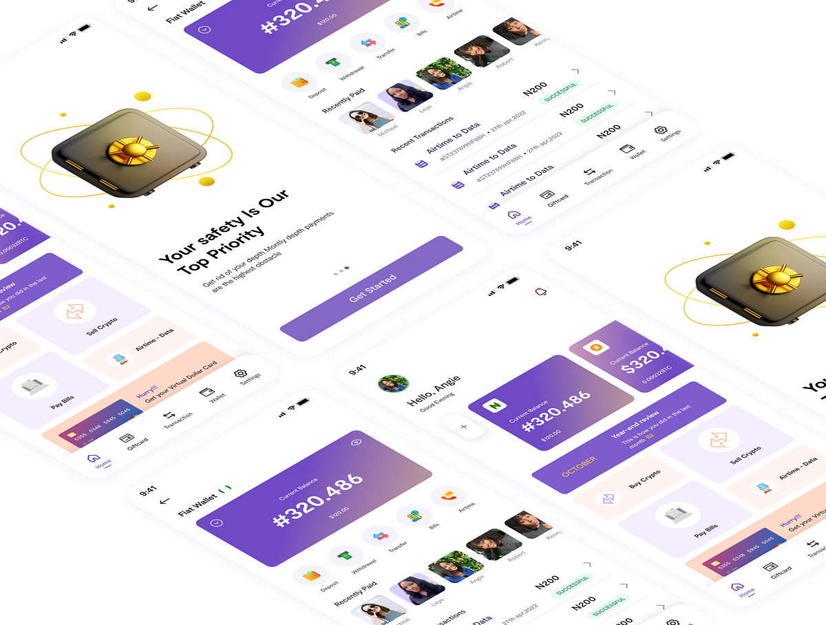 Stackpal Cryptocurrency App — A design case study | by Angela Itoyah ...