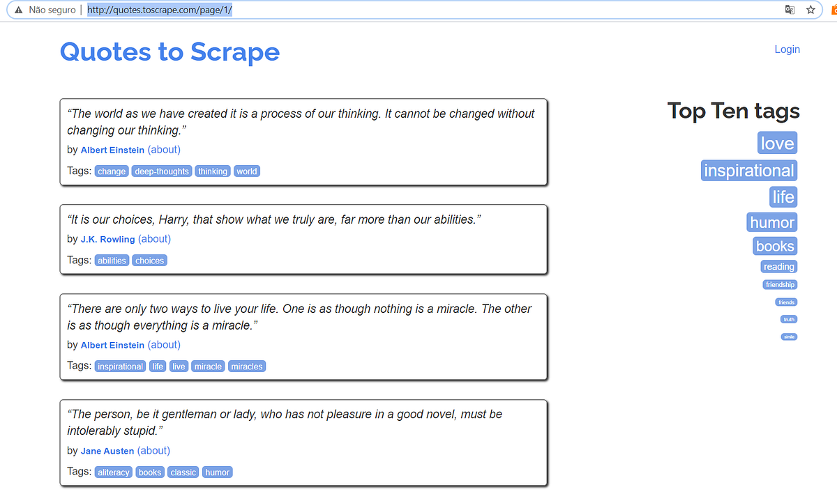 Scrapy Tutorial Básico🐍. PARTE 1 | by Carolina Maciel | Medium