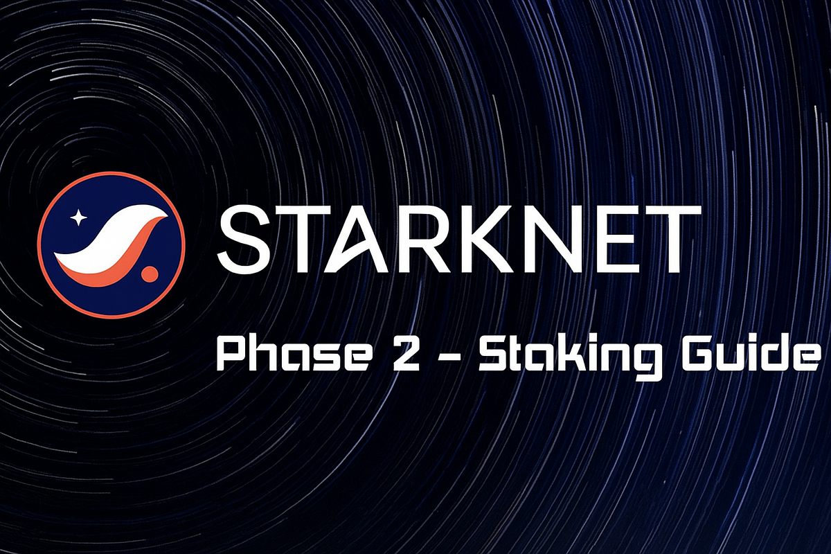 How to be a validator on Starknet (moving from Phase 1 to Phase 2) | by ...