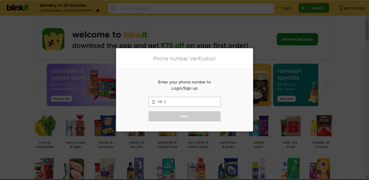 Cloning BlinkitWebsite.. Our Construct Week Project at Masai… | by Himanshumishraa | Medium