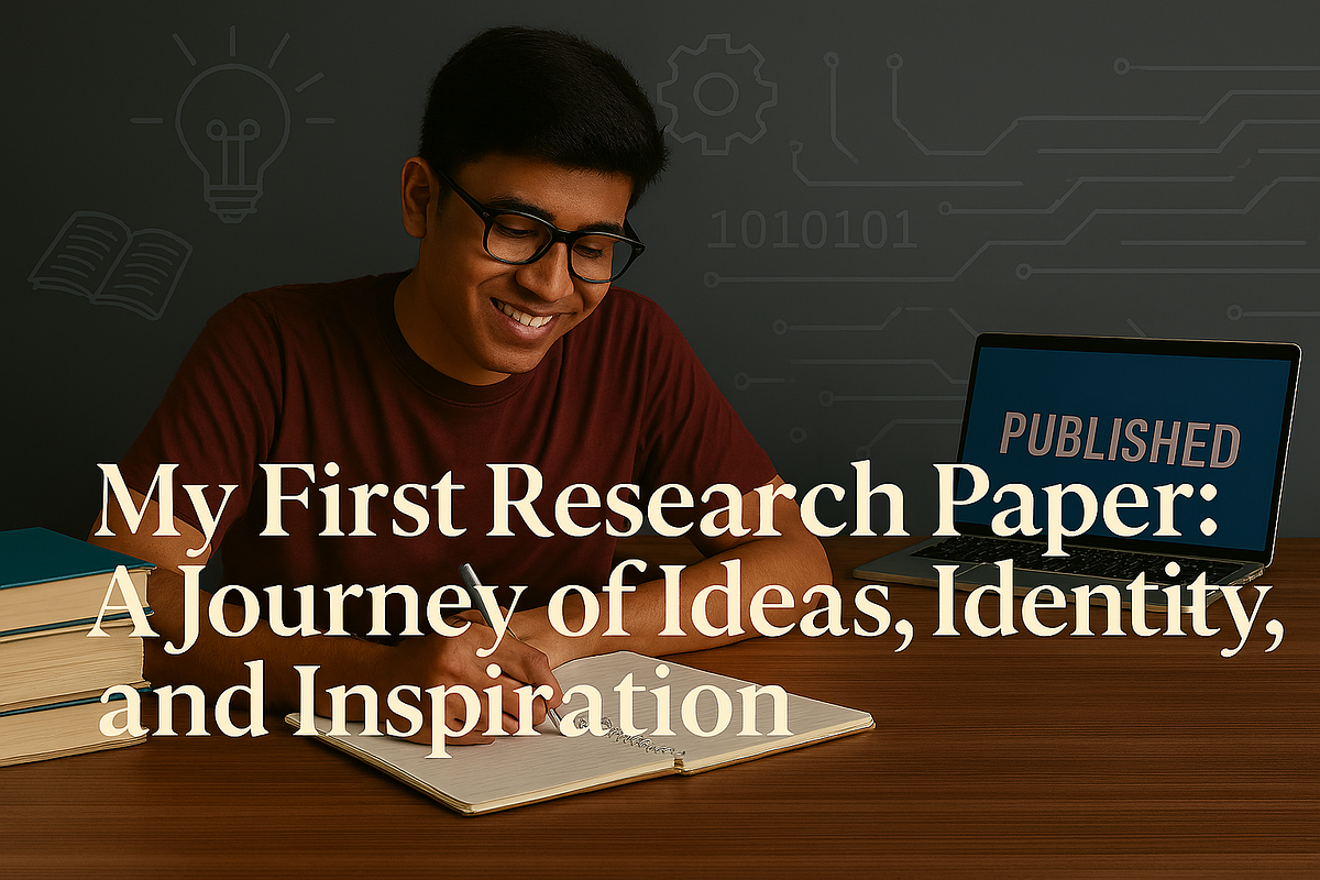 My First Research Paper: A Journey of Ideas, Identity, and Inspiration ...