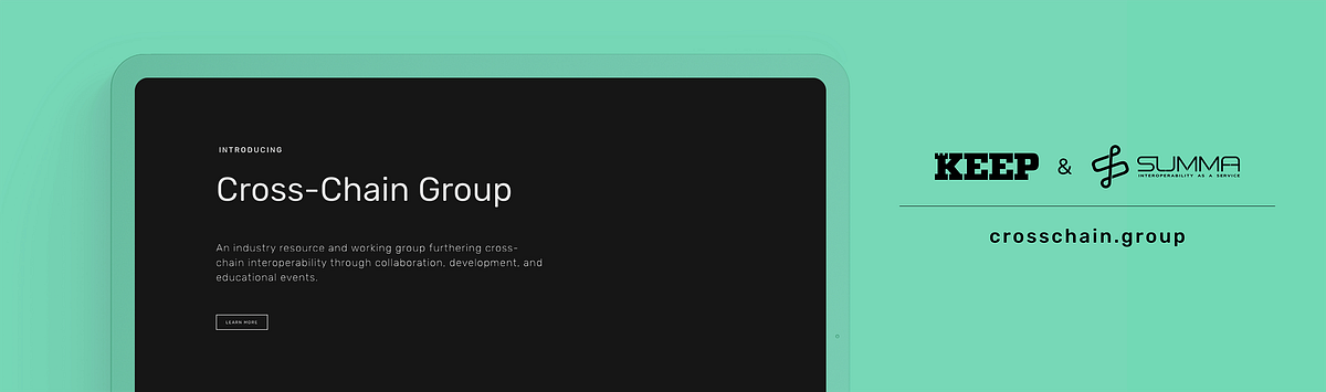 Announcing Cross-Chain Group - A Blockchain Interoperability Resource ...
