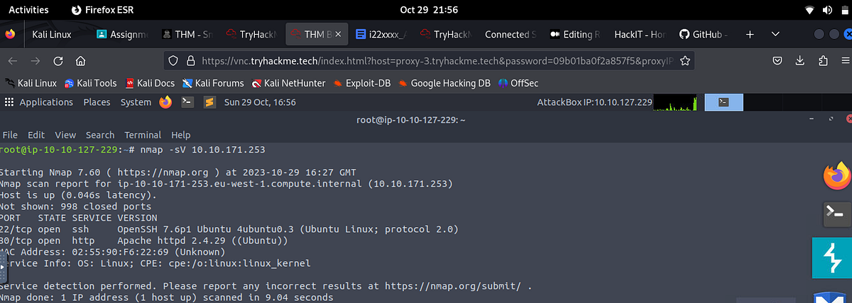 RootMe By TryHackMe. This blog is about how to connect open… | by ...