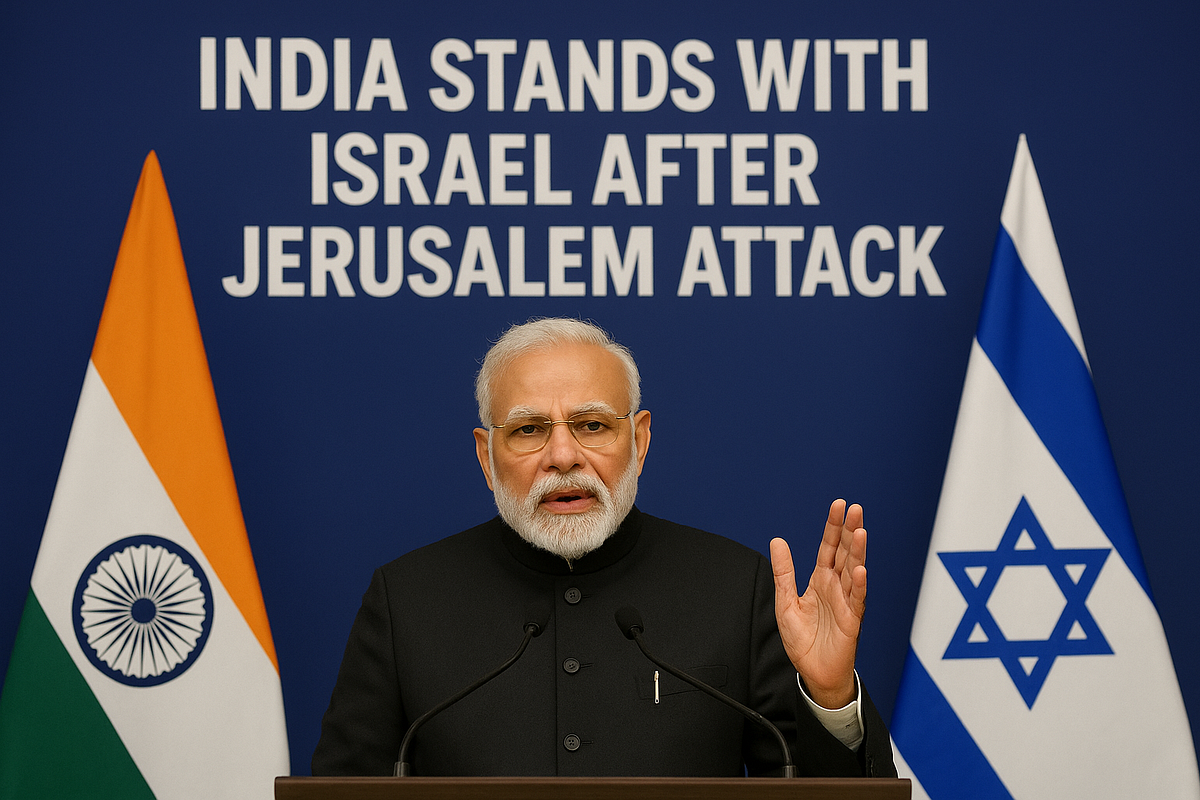 Pm modi Says india Stands Israel after Jerusalem attack | by Aaryan ...