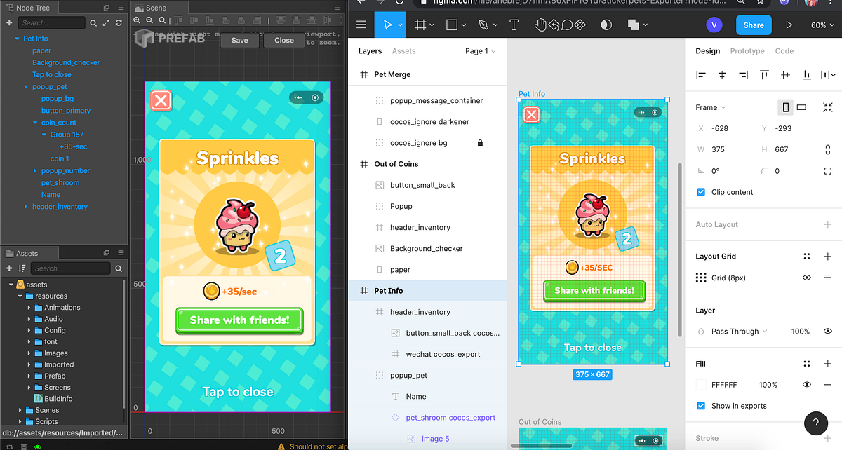 Building out an HTML5 game UI pipeline with Figma | by Veronica Vega ...