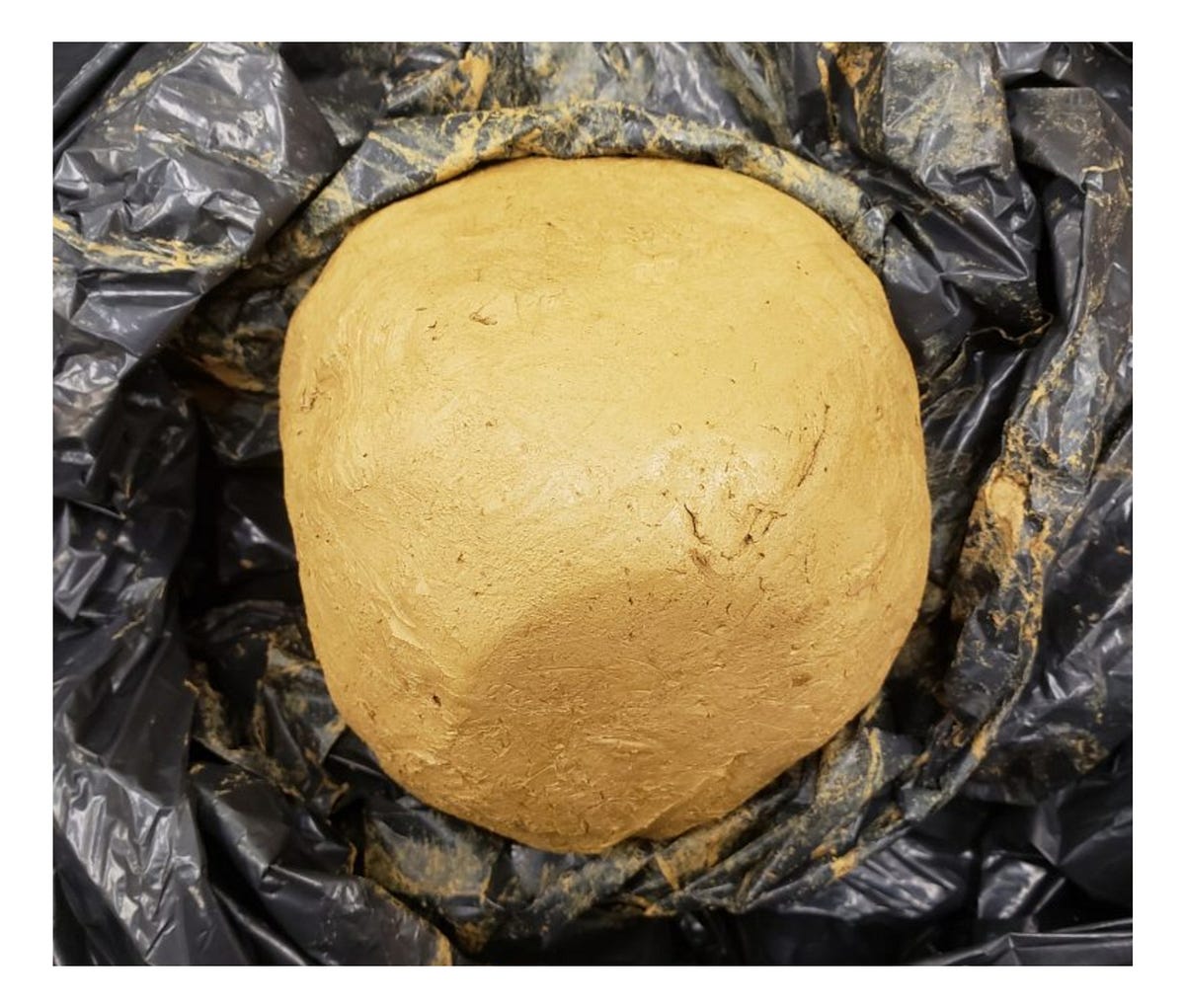 Processing wild clay. 01/11/2021 | by Bonnie_Ceramics | Medium